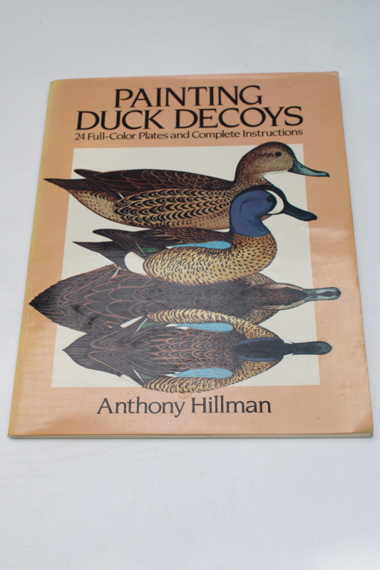 Painting Duck Decoys vintage Dover book w/ full color plates nice for ...