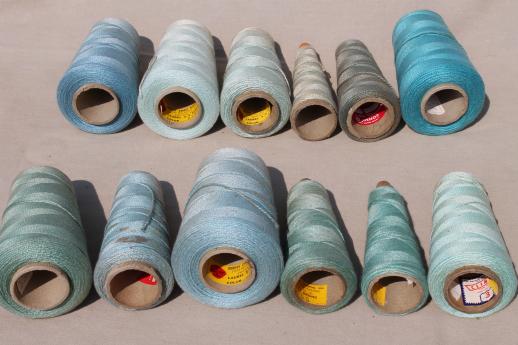antique bottle blue aqua shades primitive grubby old spools of vintage ...