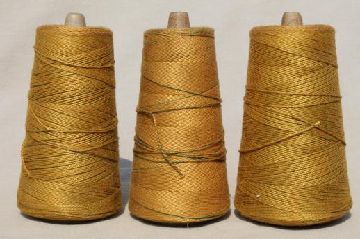 antique yellow golds shades of gold primitive grubby old spools of ...