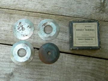 old Ridgely Trimmer Co edge trimming/cutting tool for wallpaper etc